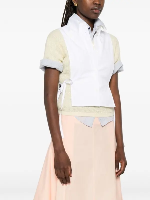 Miu Miu Checked Cotton Shirt