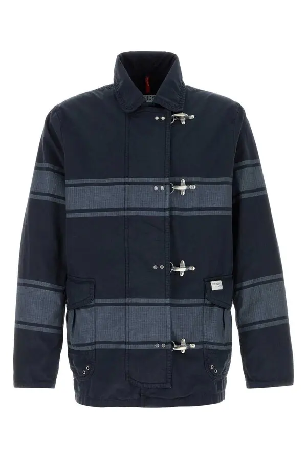 FAY Two-tone Cotton Jacket - Multicolor