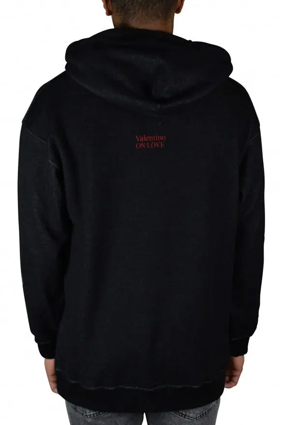 Valentino Garavani Oversized Moon Print Hoodie