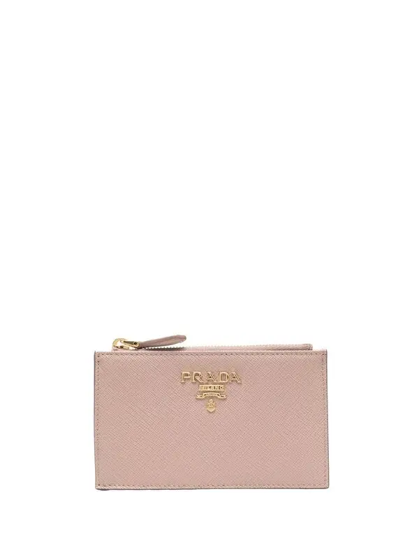 Prada Saffiano Zipped Card Case - Multicolor