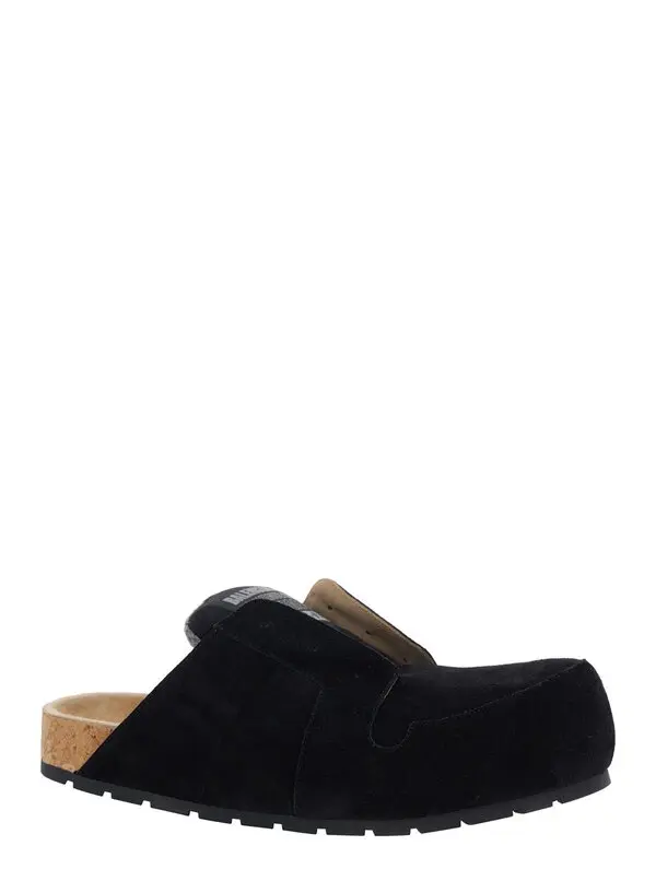 Balenciaga Dumbo Mule With Logo Lettering - Multicolor