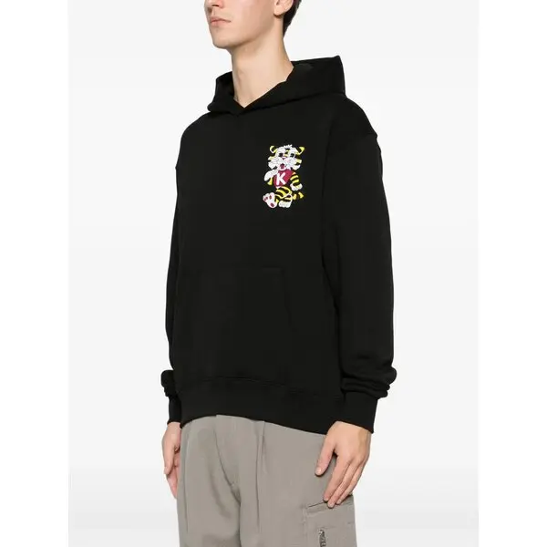 Kenzo Graphic Print Cotton Hoodie