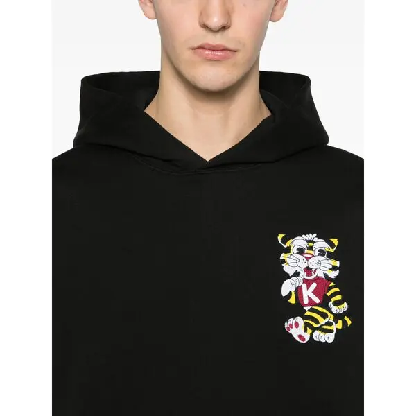 Kenzo Graphic Print Cotton Hoodie