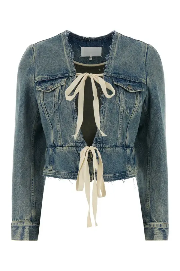 MAISON MARGIELA Denim Jacket - Blue