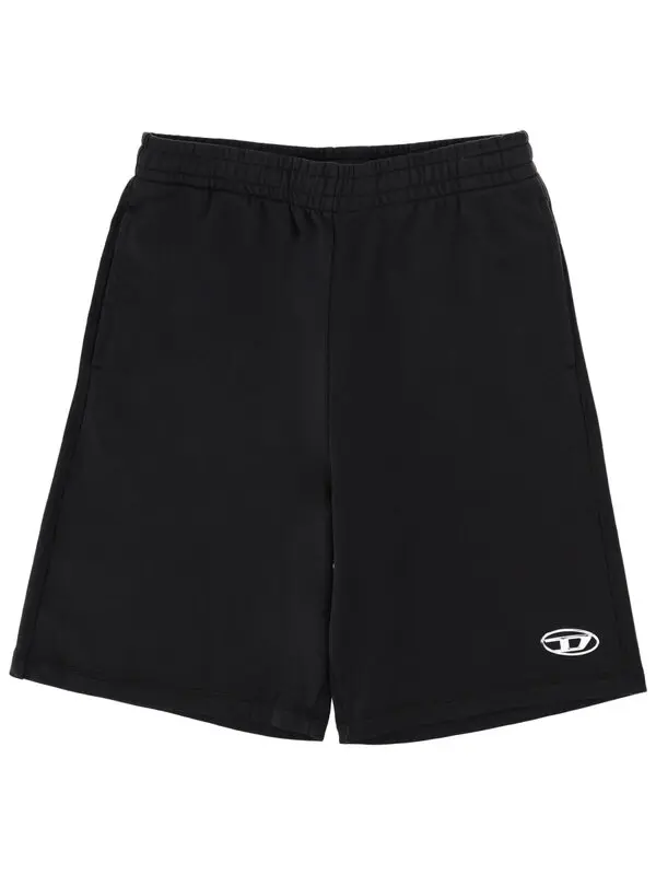 DIESEL® Cotton Logo Shorts