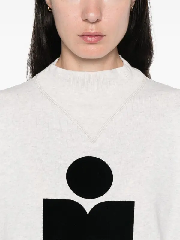 Isabel Marant Étoile Moby Cotton Sweatshirt - Multicolor