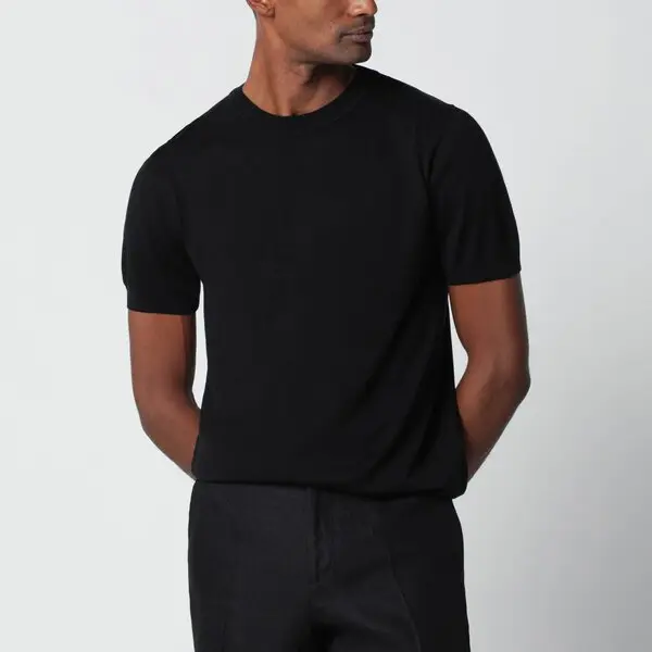 LARDINI Wool-blend Knit Sweater