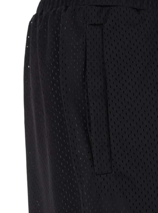 44 LABEL GROUP Perforated Tech Fabric Shorts