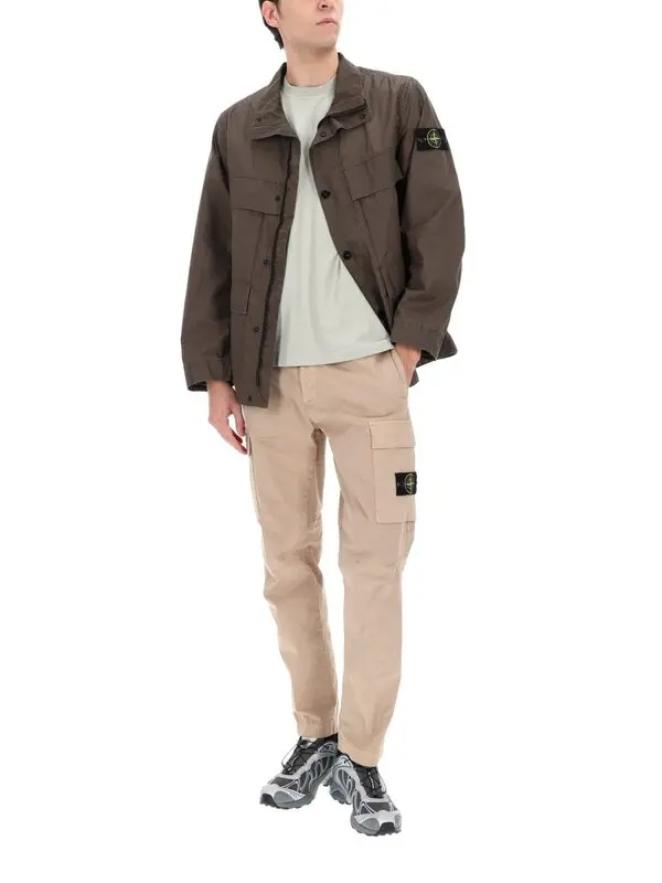 Stone Island Field Jacket - Brown