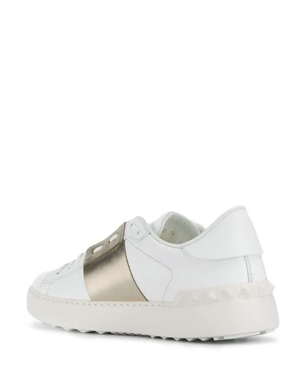 Valentino Garavani Open Leather Sneakers - Multicolor