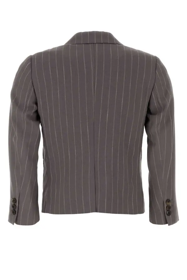 Dries Van Noten Embroidered Wool Blend Bamide Blazer - Multicolor