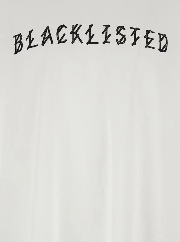 44 LABEL GROUP Crew Neck T-shirt With Logo On The Front And Maxi Logo On The Back In Cotton For - White