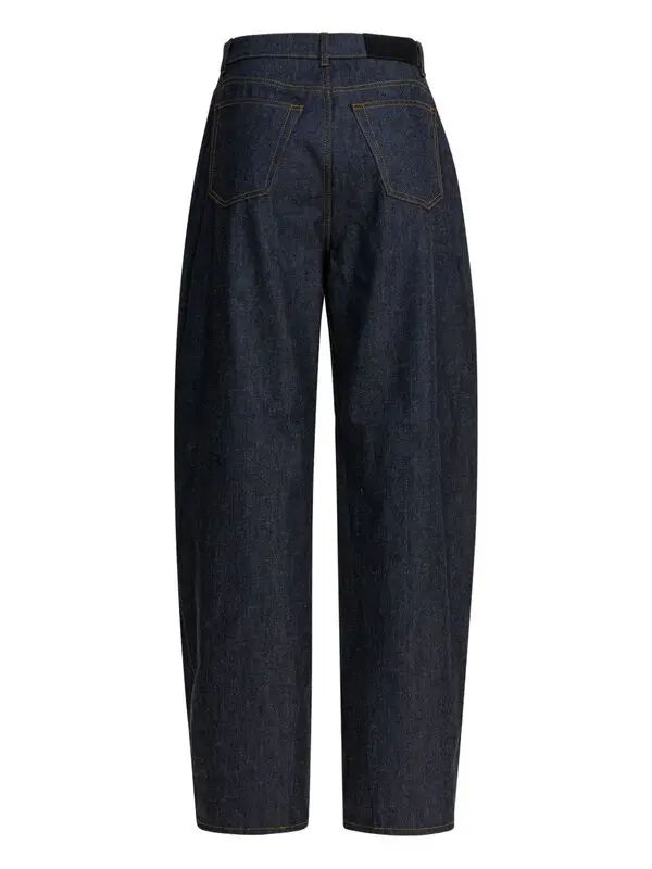 Givenchy Cotton Denim Jeans With Contrast Stitching - Multicolor