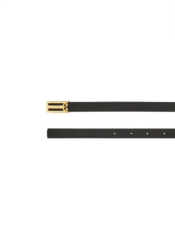 Victoria Beckham Micro Frame Belt - Black
