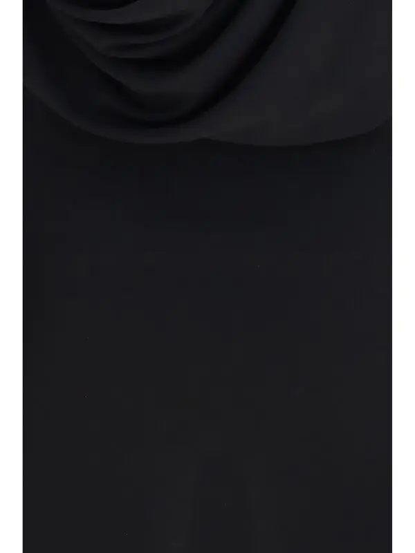 Jacquemus Mistral Dress In Viscose Jersey - Black