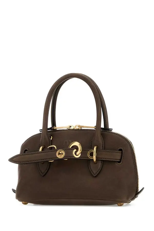 Miu Miu Leather Mini Aventure Handbag
