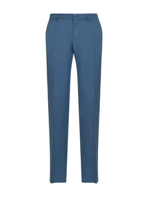Dolce & Gabbana Virgin Wool Classic Trousers - Multicolor