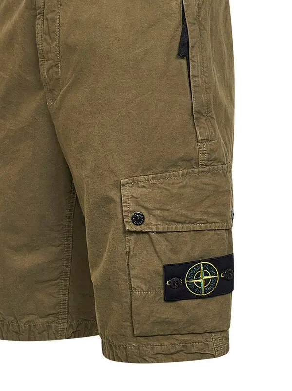 Stone Island Cargo Bermuda Shorts