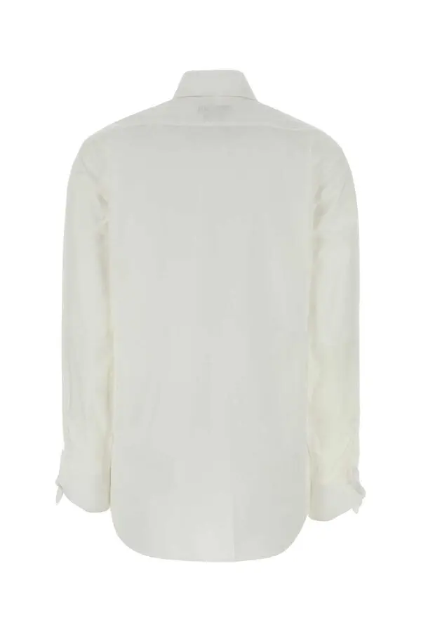 Moschino Stretch Poplin Shirt - White