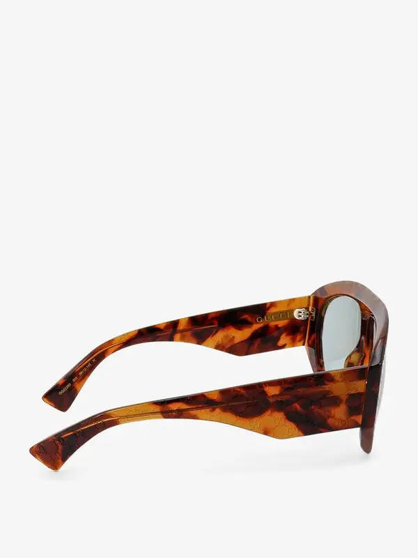 Gucci Gg Monogrammed Acetate Sunglasses