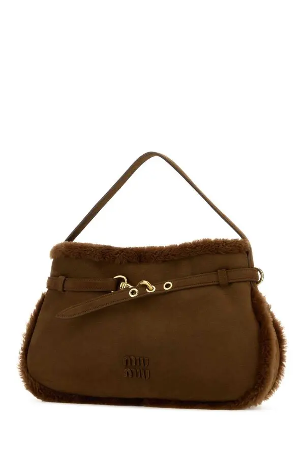 Miu Miu Shearling Shoulder Bag