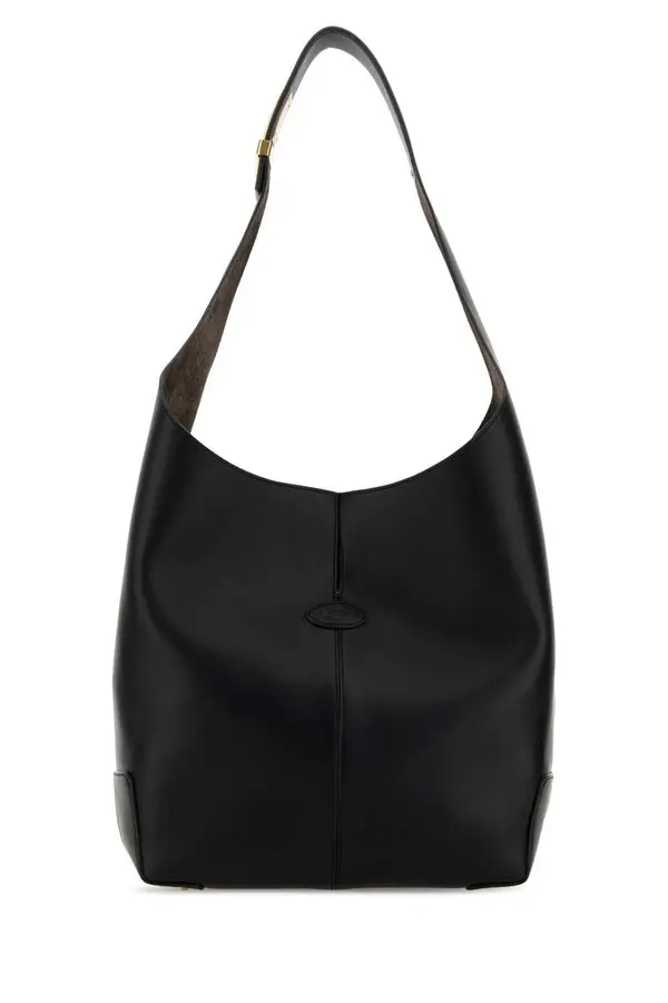 TOD'S Di Bag Folio Bucket Bag - Black