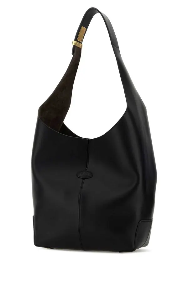 TOD'S Di Bag Folio Bucket Bag - Black