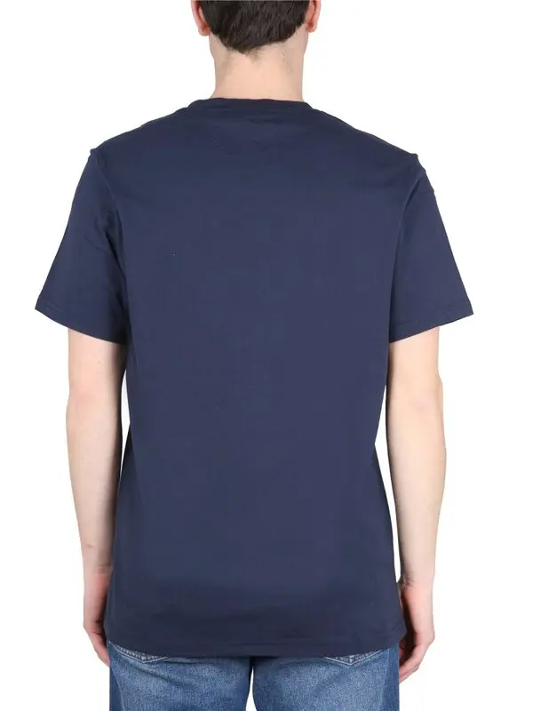 BOSS T-shirt Con Logo - Blue