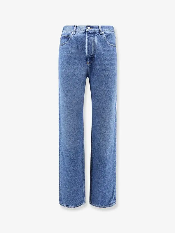 Bottega Veneta Regular Cotton Jeans - Multicolor