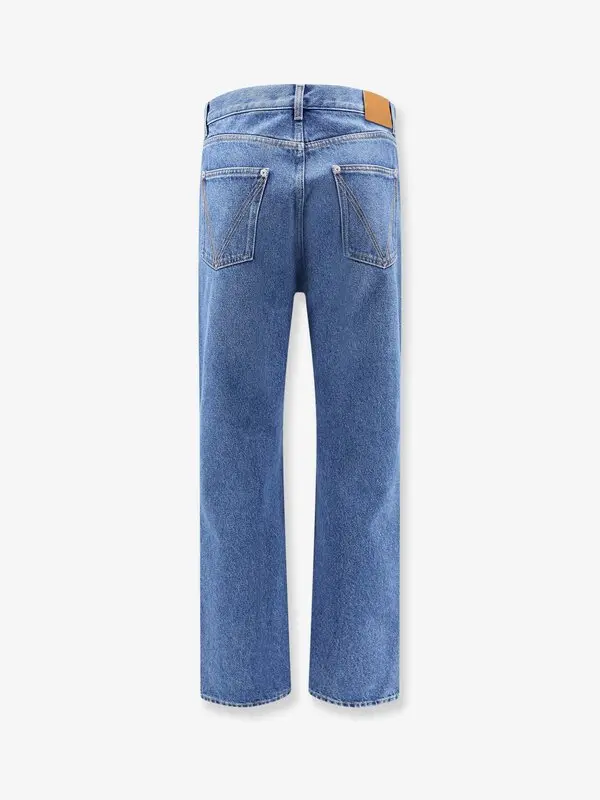 Bottega Veneta Regular Cotton Jeans - Multicolor