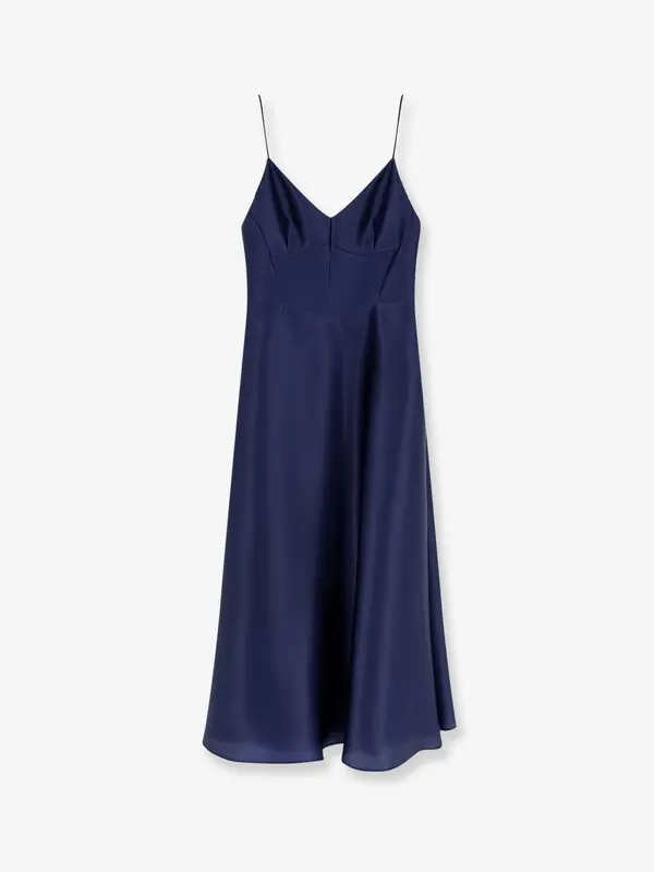 Alberta Ferretti Silk Dress - Multicolor