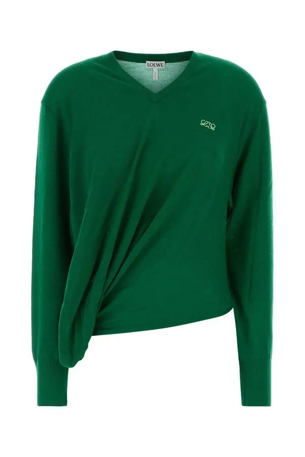 Loewe Wool Blend Sweater - Green
