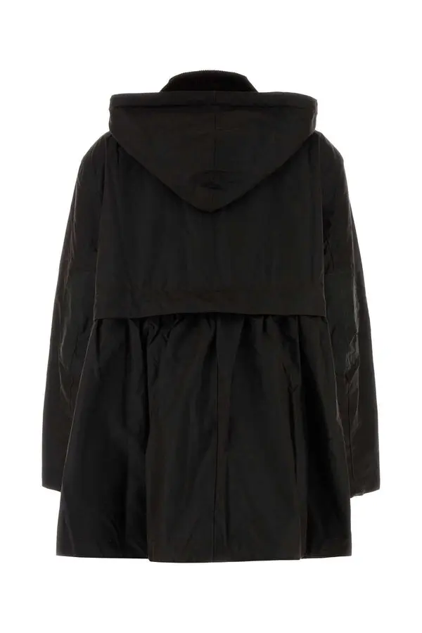 BARBOUR X GANNI Dark Cotton Jacket