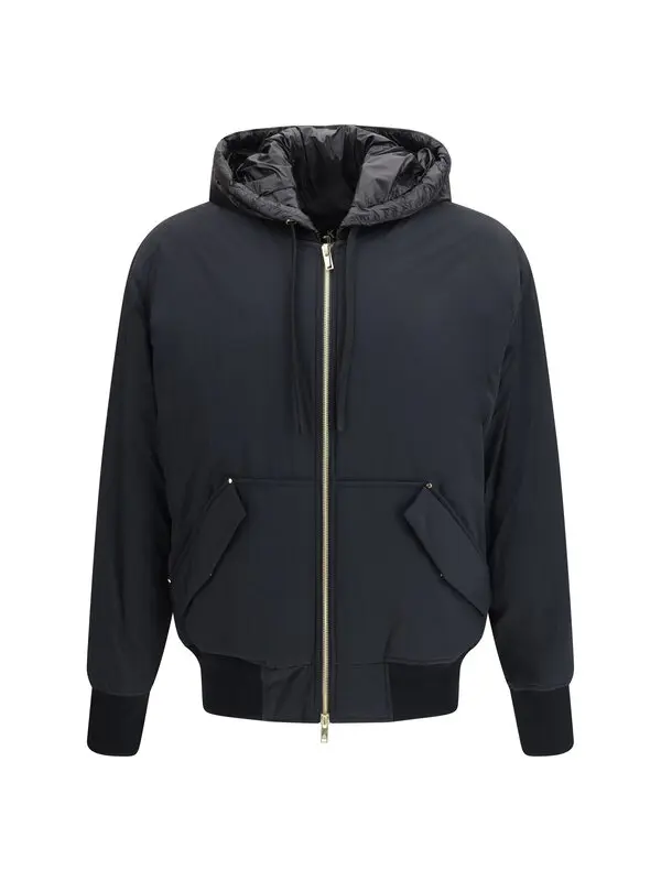 Moose Knuckles Brixton Bomber Jacket With Down Insulation And Waterproof Finish