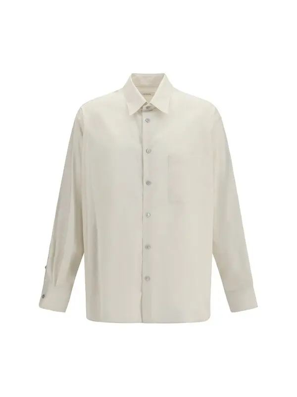 LEMAIRE Shirt With Chest Pocket - Multicolor