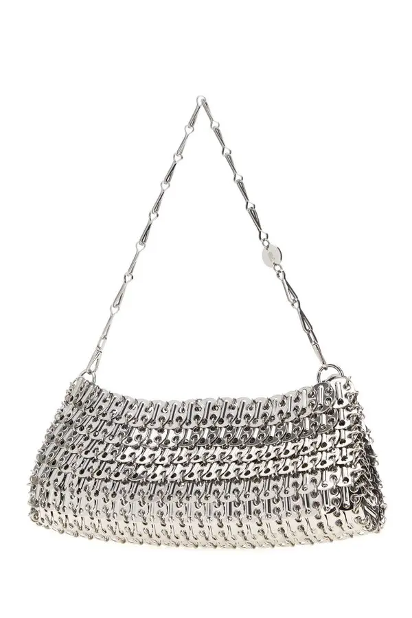Rabanne 1969 Metal Chain Shoulder Bag - Silver