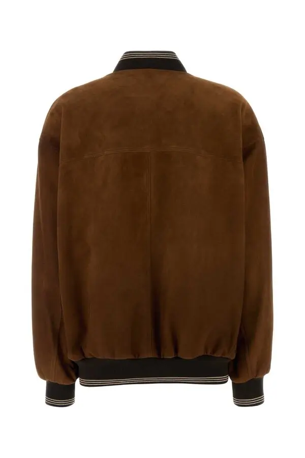Miu Miu Suede Bomber Jacket