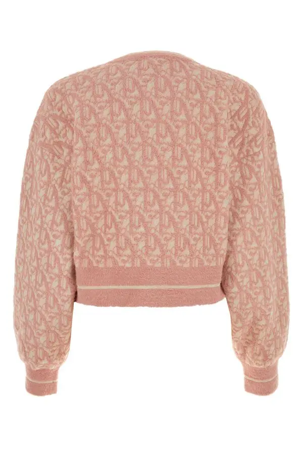 Palm Angels Embroidered Nylon Blend Sweater