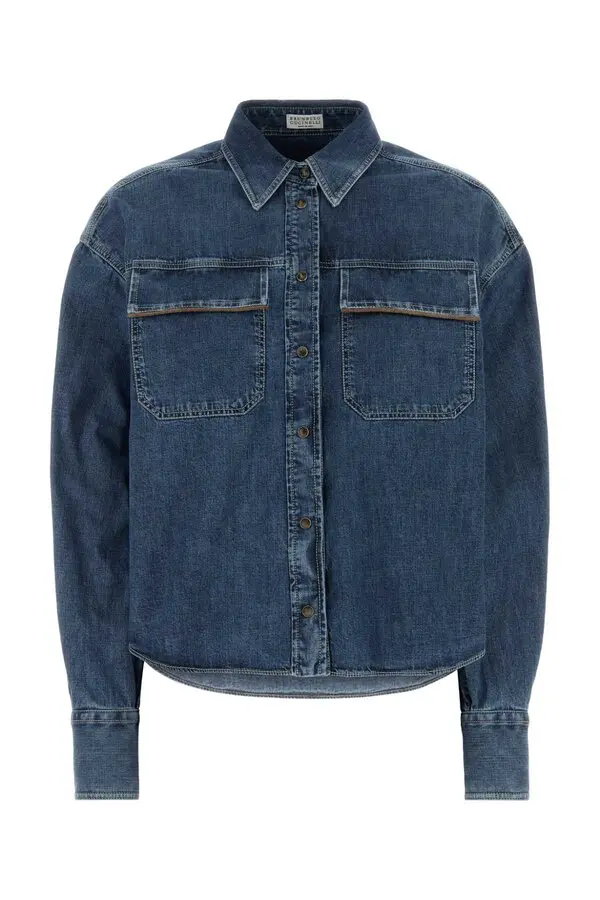 Brunello Cucinelli Denim Shirt