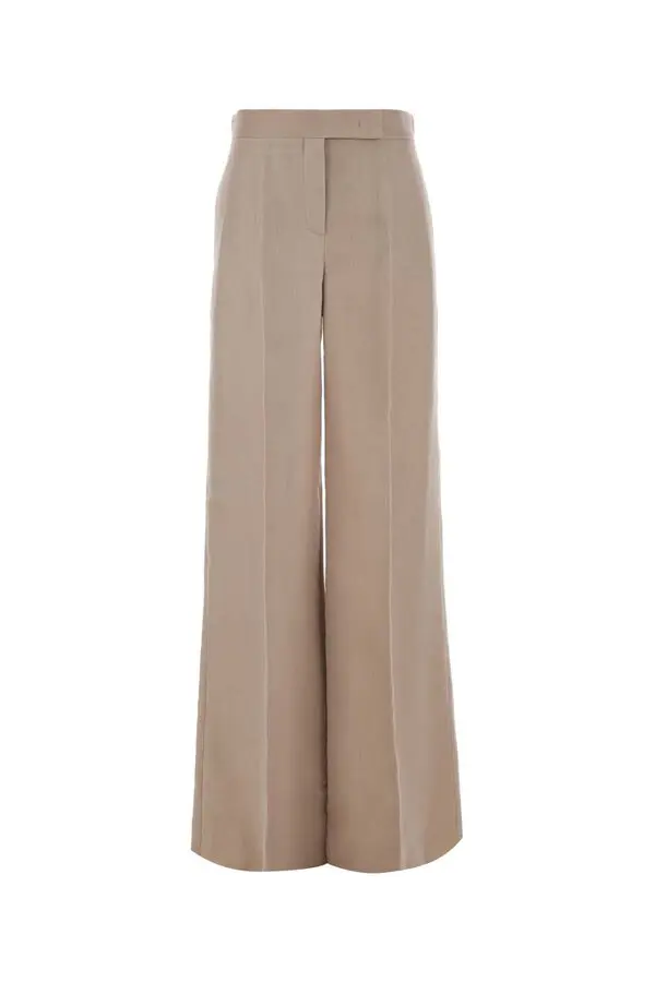 Max Mara Powder Organza Rasoio Pant