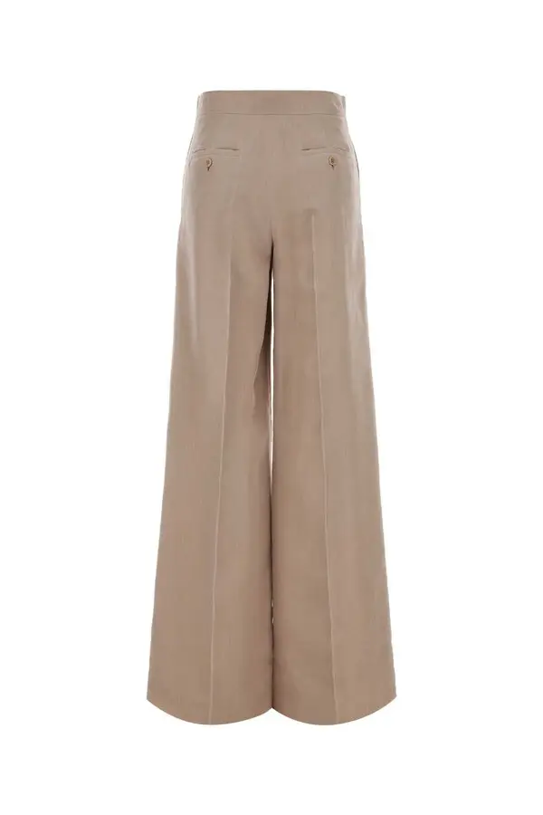 Max Mara Powder Organza Rasoio Pant