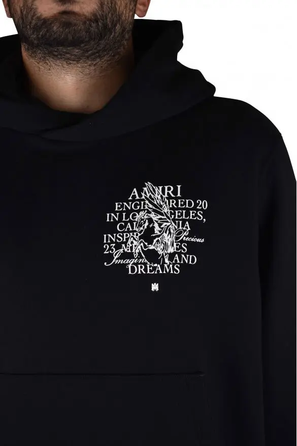 Amiri Graphic Print Hooded Sweatshirt