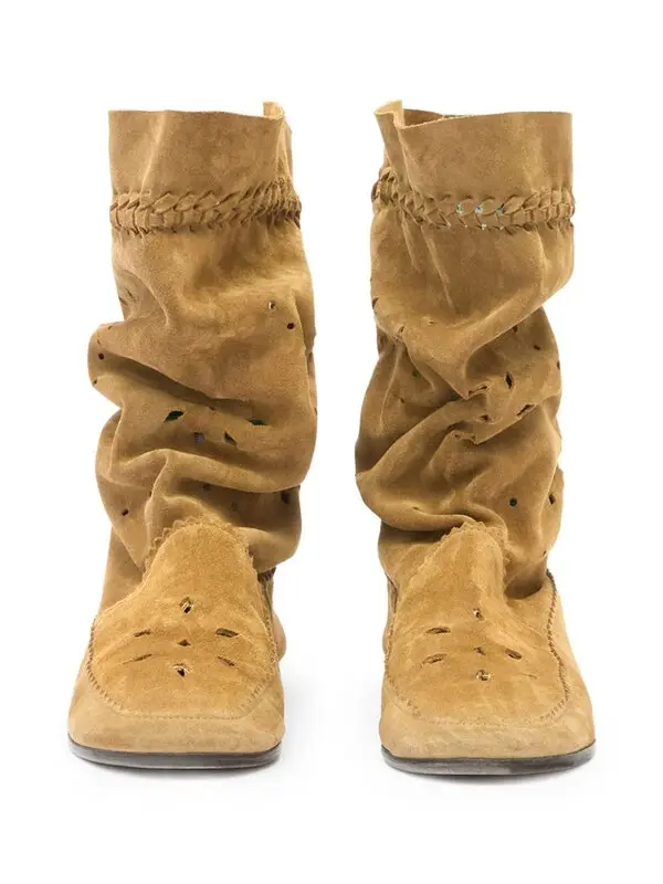 Isabel Marant Étoile Welky Suede Boots - Multicolor