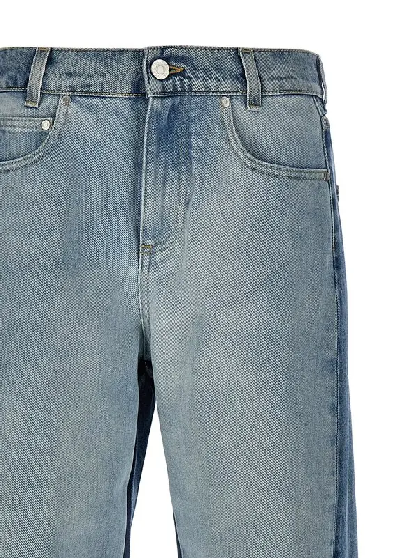 Stella McCartney Layered Wide Leg Jeans