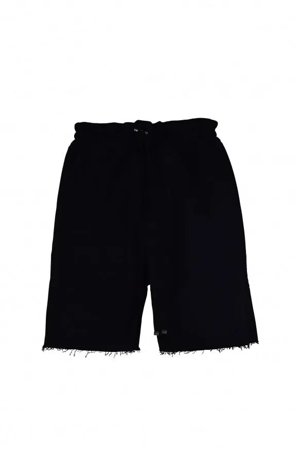Amiri Embroidered Logo Cotton Shorts