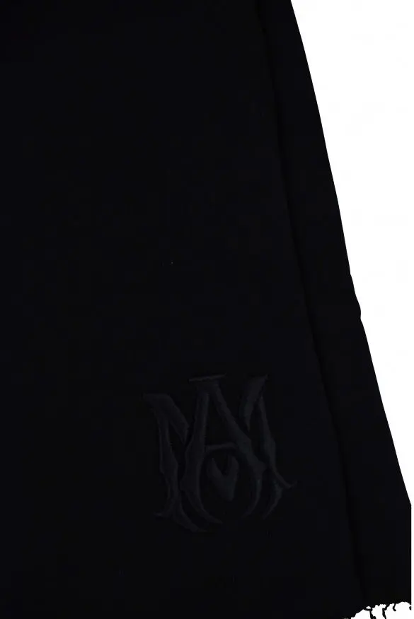 Amiri Embroidered Logo Cotton Shorts