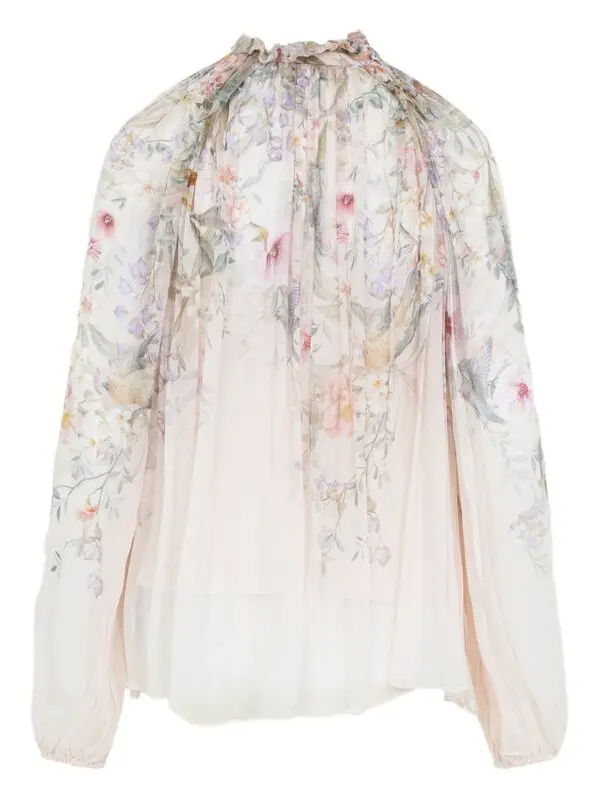 Zimmermann Rebellion Printed Blouse - Multicolor
