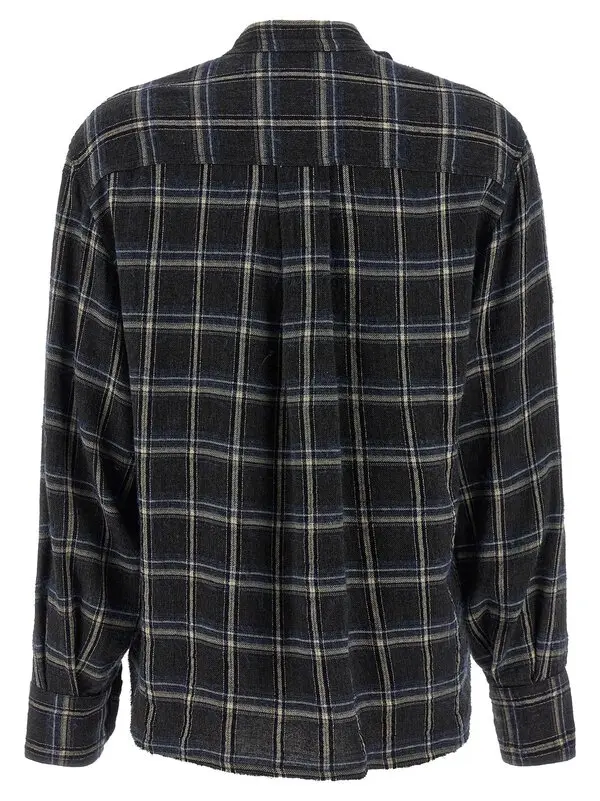 Isabel Marant Étoile Gerla Tartan Wool Blend Blouse