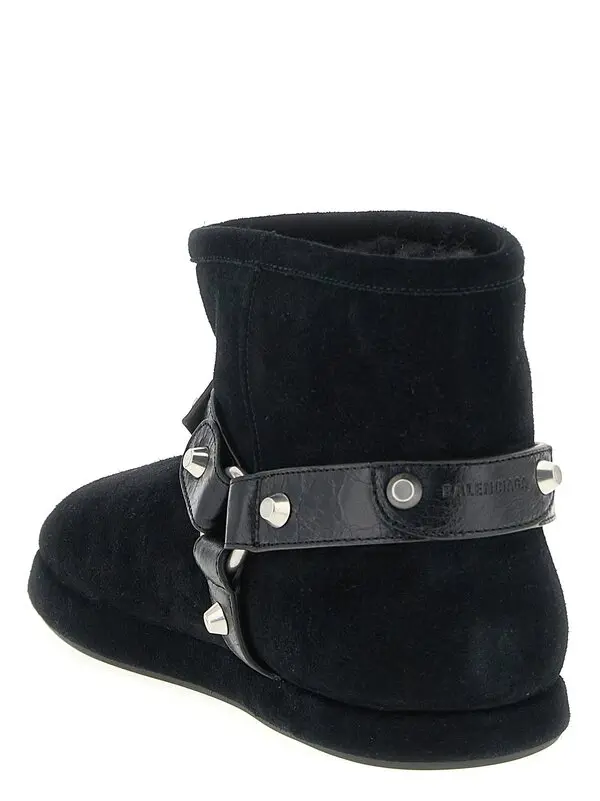 Balenciaga Alaska Soft Ankle Boots - Black