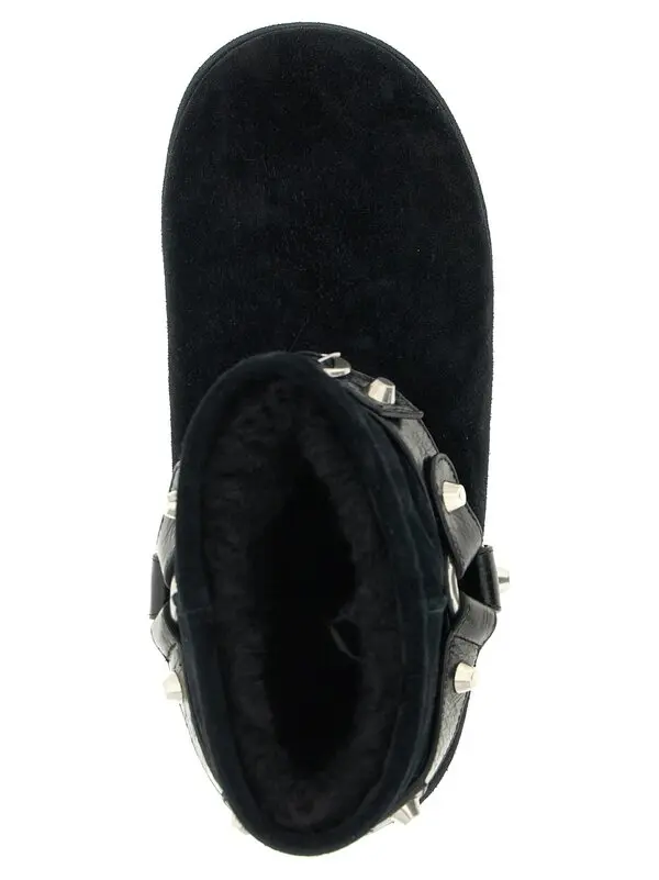 Balenciaga Alaska Soft Ankle Boots - Black